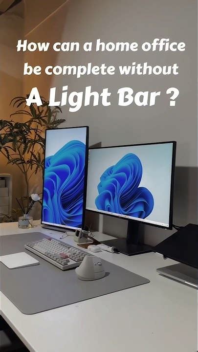 📦개발자 데스크셋업 샤오미 라이트바로 분위기 업그레이드💡👩‍💻 Youtube