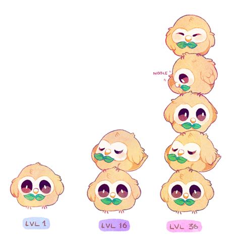 Sergle Rowlet Nintendo Pokemon Pokemon Sm 10s Animal Focus