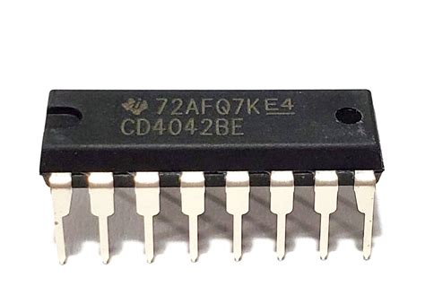 Cd4042be Cd4042 Cmos Quad Clocked D Latch — Juried Engineering