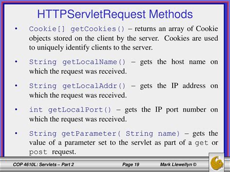 Cop 4610l Applications In The Enterprise Spring Ppt Download