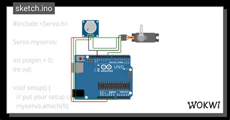 Servo Potensio Carol Wokwi Esp32 Stm32 Arduino Simulator