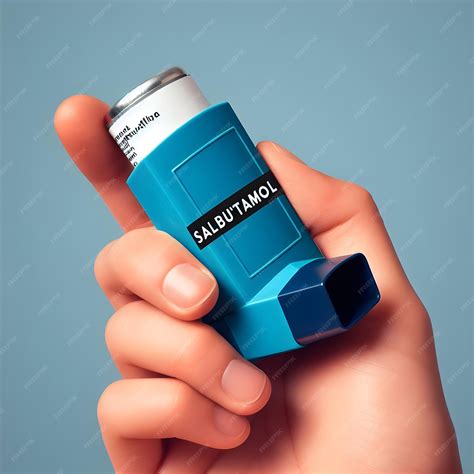 Premium Ai Image Salbutamol Inhaler