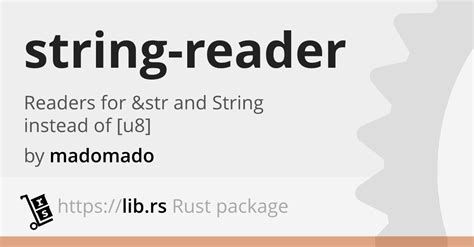 StringReader Rust Library Lib Rs