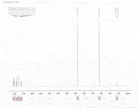 Can Anyone Help Me Determine The Structure Of This Molecule R Chemhelp