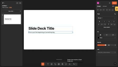 Problems With Design Mode On Figma Slides Ask The Community Figma Community Forum