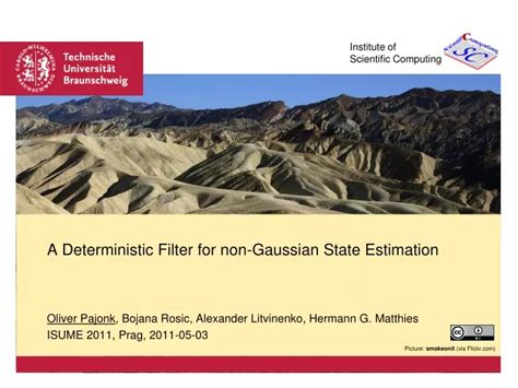 Ppt A Deterministic Filter For Non Gaussian State Estimation Powerpoint Presentation Id9469668