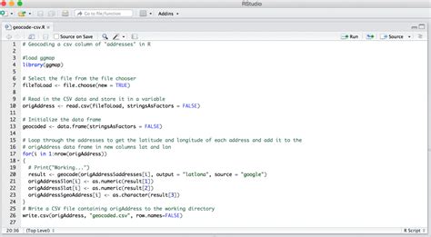 How To Geocode A Csv Of Addresses In R Storybench