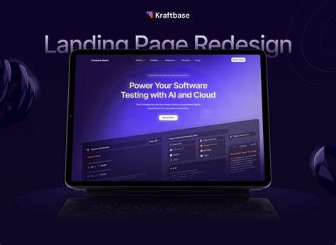 Lambdatest Saas Website Redesign UI UX Case Study Behance