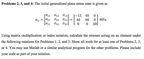 Solved The Matrix Multiplication [๔ [a][o] [a]t Gives The