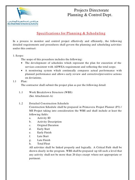 Planning And Progress Reporting System Pdf General Contractor