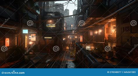 a cybernetic cityscape cinematic hyper realistic textures two