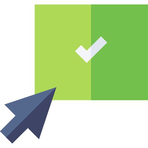 Ícone de Verifica Basic Straight Flat