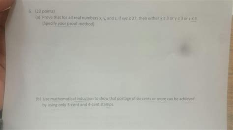 solved a prove that for all real numbers x y and z if