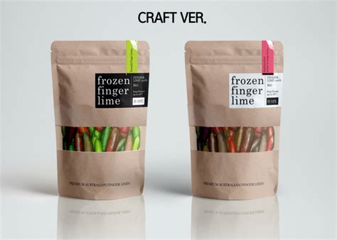 고급스러운 진공포장지 패키지 디자인