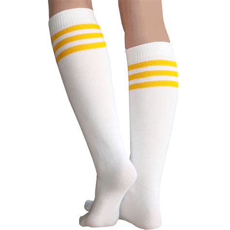 Striped Tube Knee Socks