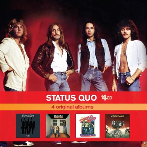 Status Quo 4 Original Albums Box Set Compilation 4 X Cd 2010