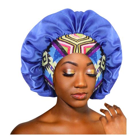 Gorro De Dormir Extra Grande De Tela Estampada Afr Grandado