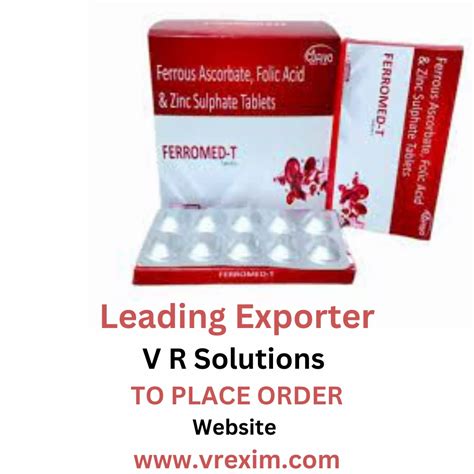 Ferrous Ascorbate Tablet At Rs 215box Ferrous Ascorbate Tablet In