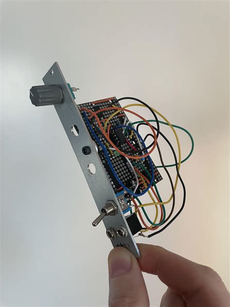 System 100m Lfo On ”breadboard Pcb” R Synthdiy