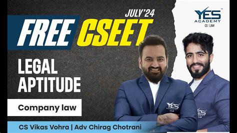 free cseet legal aptitude online classes lec 10 free cseet live