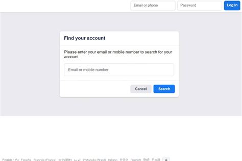 Recover Facebook Password Without Email Or Phone Build My Plays
