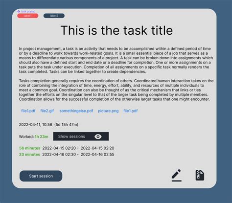 Task Popup Design Issue MaurerKrisztian TaskManager GitHub