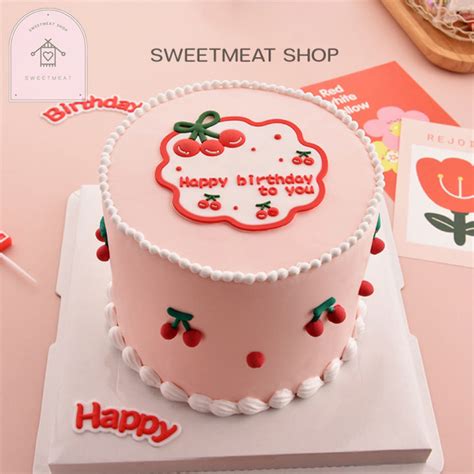 ป้ายhappy Birth Day ป้ายแต่งเค้ก ป้ายวันเกิด ป้ายตกแต่งเค้ก เค้กวันเกิด เค้กมินิมอล แต่งเค้ก