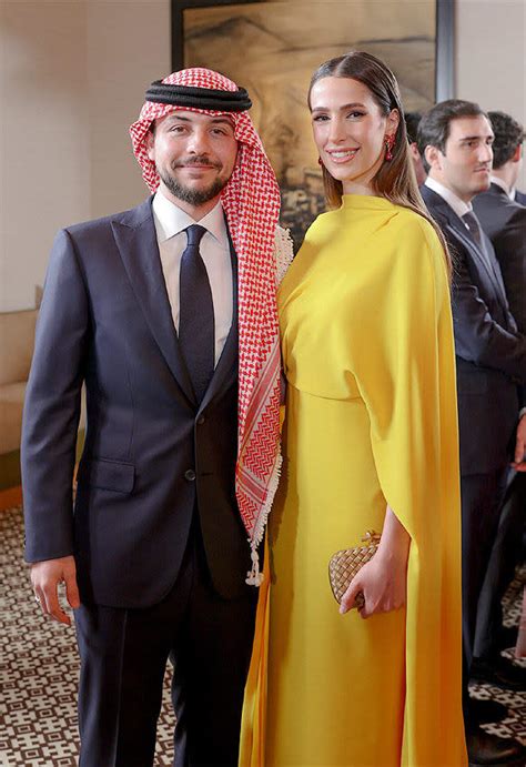 Hussein Y Rajwa De Jordania Esperan Su Primer Hijo