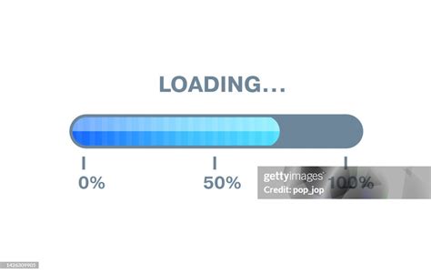 Loading Progress Bar Vector Stock Illustration High Res Vector Graphic