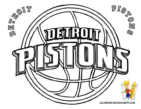 Sports Logo Coloring Pages At Free Printable