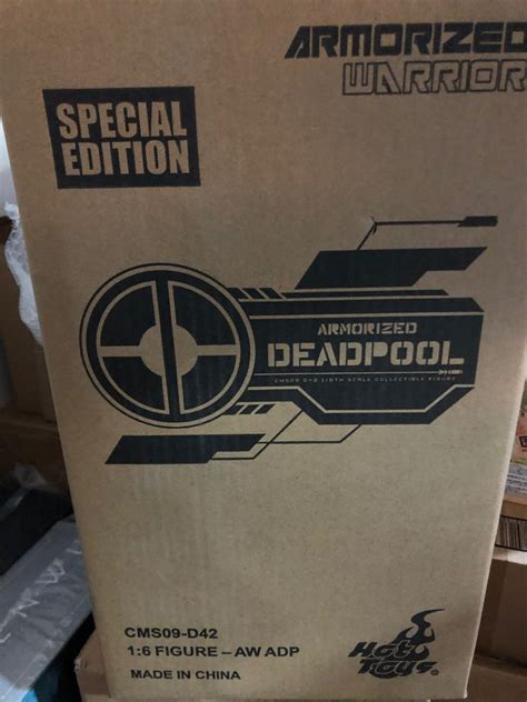 全新 Hot Toys Hottoys Csm09d42 Deadpool Sp Ver 興趣及遊戲 玩具 And 遊戲類 Carousell