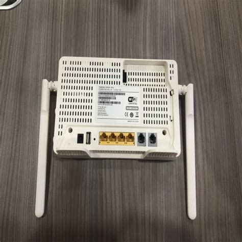 FTTH ONU Hg8245c Hgu Xpon Gpon ONU With 4 Fe 2 Tel USB WiFi Fiber Optic Router 5dBi Modem