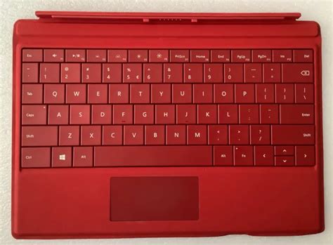 Microsoft Surface Pro Signature Keyboard Surface Poppy Red No Pen 1644 £27 90 Picclick Uk
