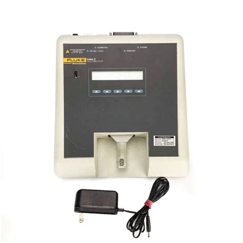 Fluke Biomedical Index 2 Spo2 Simulator W New Battery And Power Adapter
