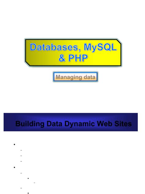 7 Db Part 1 Creating Mysql Database And Tables Pdf Networking