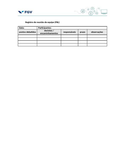 Meeting Log Record Pdf