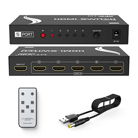 Top 10 Best 5 Port Hdmi Switch Reviews Buying Guide Katynel