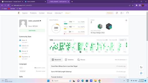 Leetcode Codingjourney Milestone Ankit Solanki
