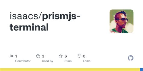 GitHub Isaacs Prismjs Terminal