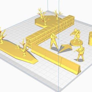 Terrain Model Files And Library DIGITAL DOWNLOAD Etsy