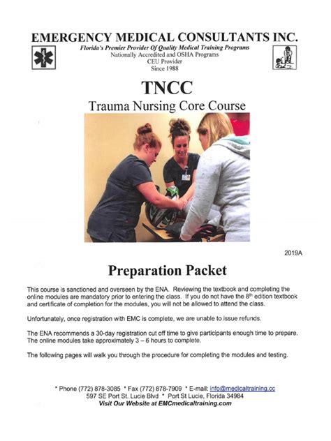 Tncc 8th Edition Full 2019a New Pdf