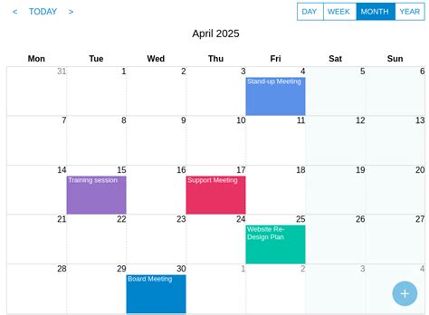 Scheduler Widget Wordpress Plugin