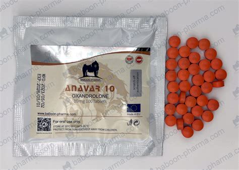 Anavar 10mg 100tabs Baboon Pharma Pharmahubto