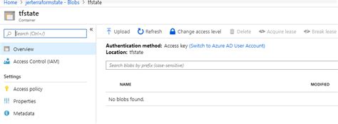 Terraform Extension State Not Stored To Azure Storage Account · Issue