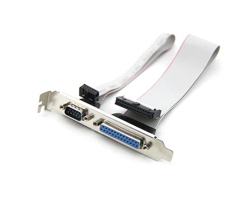 DB Pin Parallel Port Printer LPT RS RS COM DB Pin Serial Port Cable Cord Wire