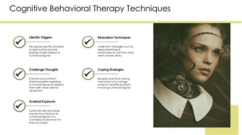 cognitive behavioral therapy techniques automatonophobia ppt slides st