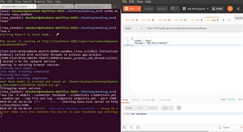 Problem Connecting Rasa Chatbot With Facebook Messenger Issue RasaHQ Rasa GitHub
