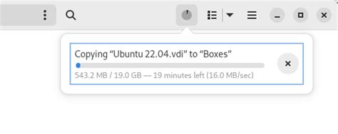Cannot Take Screen Recording Of Progress Popover In Nautilus