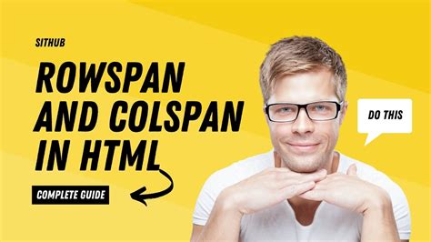 Rowspan Html