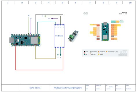Modbus RTU Master Wiring Diagram Nano 33 BLE Arduino Forum
